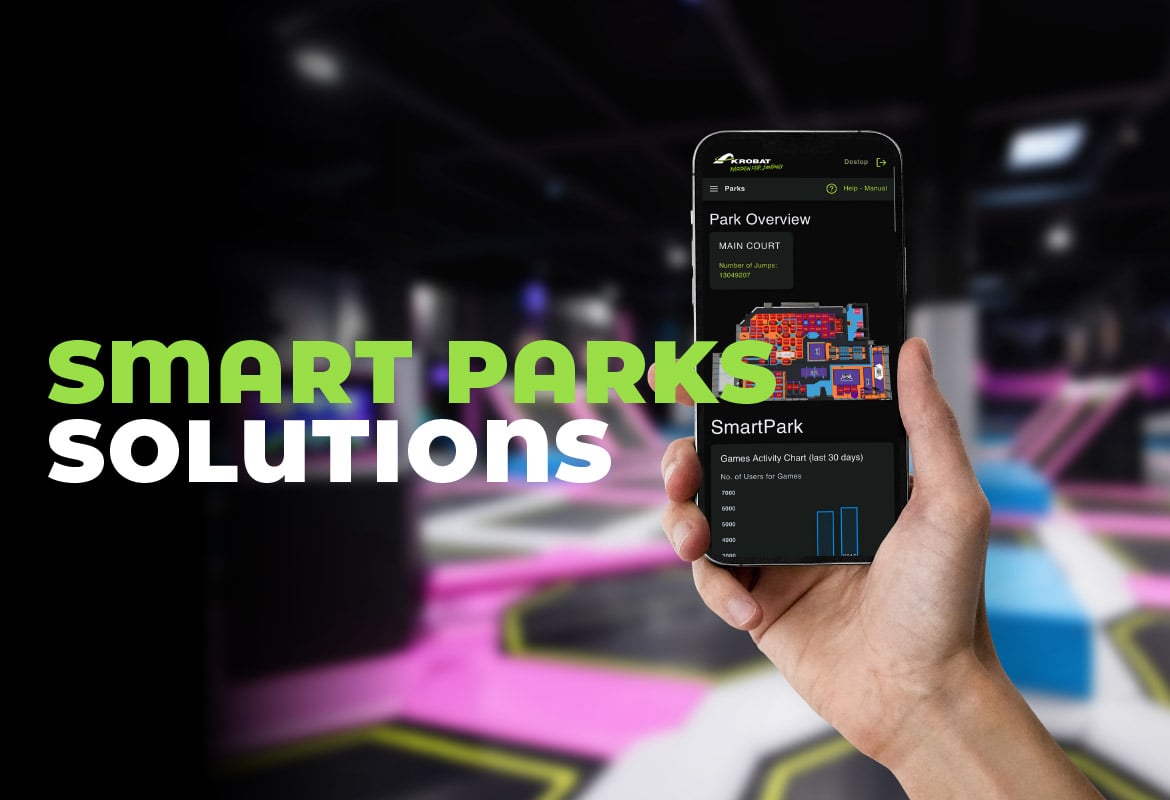 Smart Trampoline park software for easy management